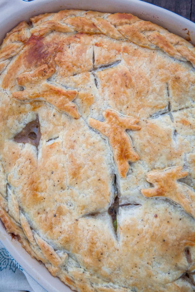 Rabbit Pot Pie | Rabbit and Mushroom Pot Pie | Eat the Love