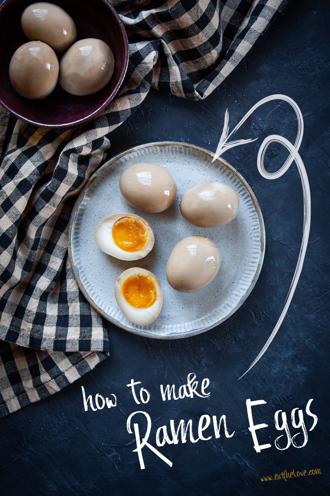 how to boil an egg ramen style