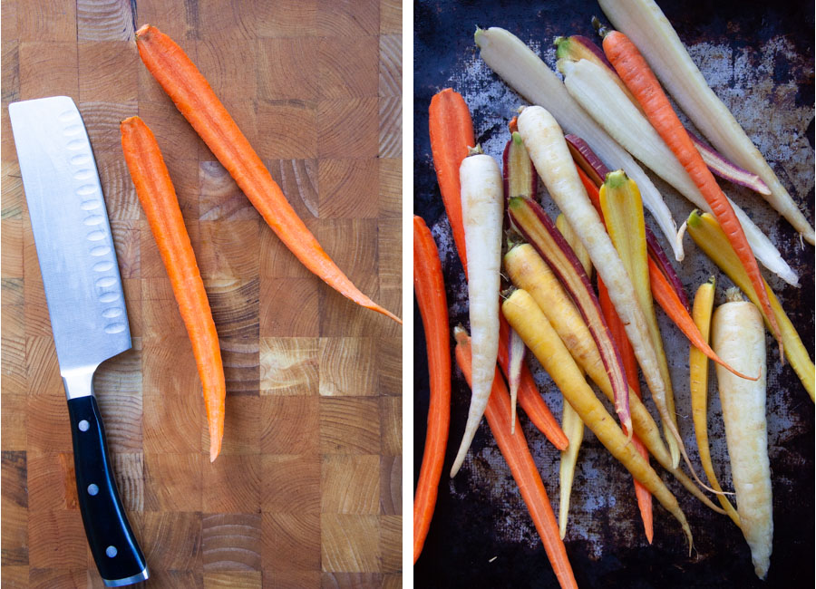 Roasted Carrots with Za'atar, Pomegranate Seeds and Molasses | Eat the Love